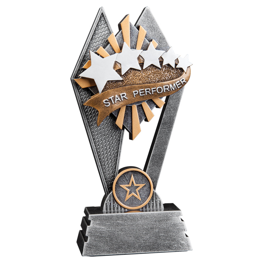 Sun Ray Star Performer Trophy Resin - Star Performer Trophies, Medals ...