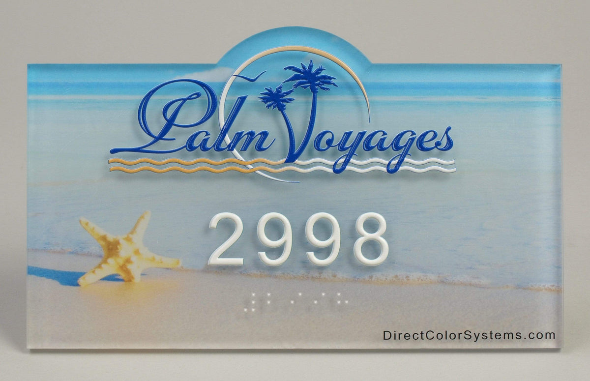 Custom Braille Sign - Your Design on ADA Compliant Sign — Griffco Supply